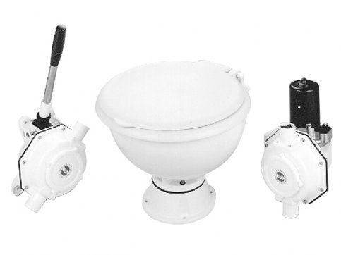 Toilet, Lavac Popular with Handle Pump Top-Action T/A - Budget Marine