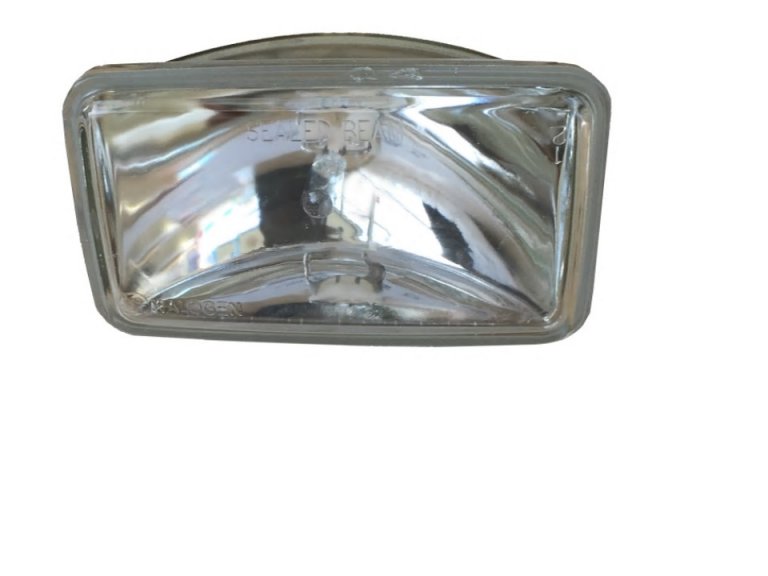 Sealed Beam Bulb, 12V 50W Halogen Rectangle 3.6"x5.9" - Budget Marine