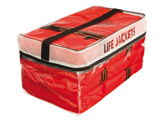 Life Jacket, Stowage Bag with Four TypeII US Coast Guard Approved ...