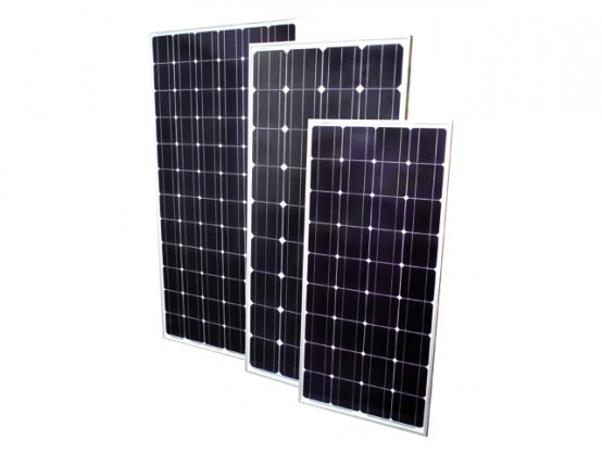 Solar Panel, 105W Mono 18Vmp Length:1195 Width 541 Height:35mm - Budget ...