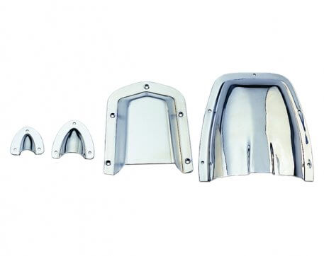 Clamshell Vent, Stainless Steel 2-1/8" - Budget Marine