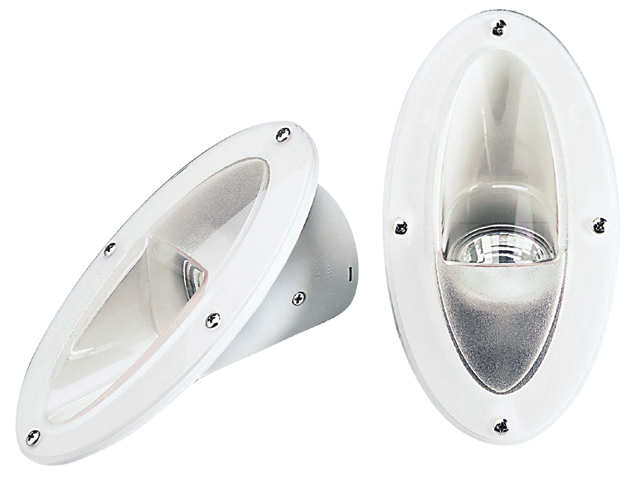 Headlight, Set for Each Bow Side of Hull 12V - Budget Marine