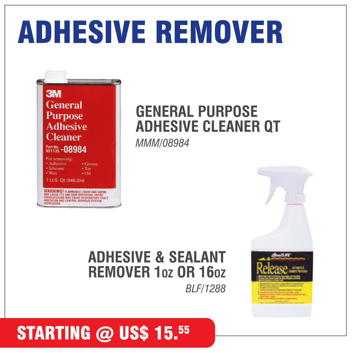 5 Cleaners, Drills and Bits - Budget Marine