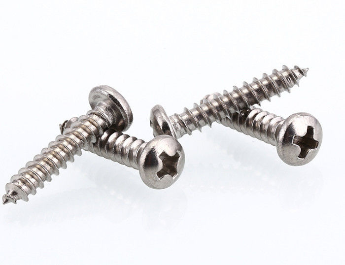 Self Tapping Screw Stainless Steel 6 X 1 3 4 Pan Phillip Head
