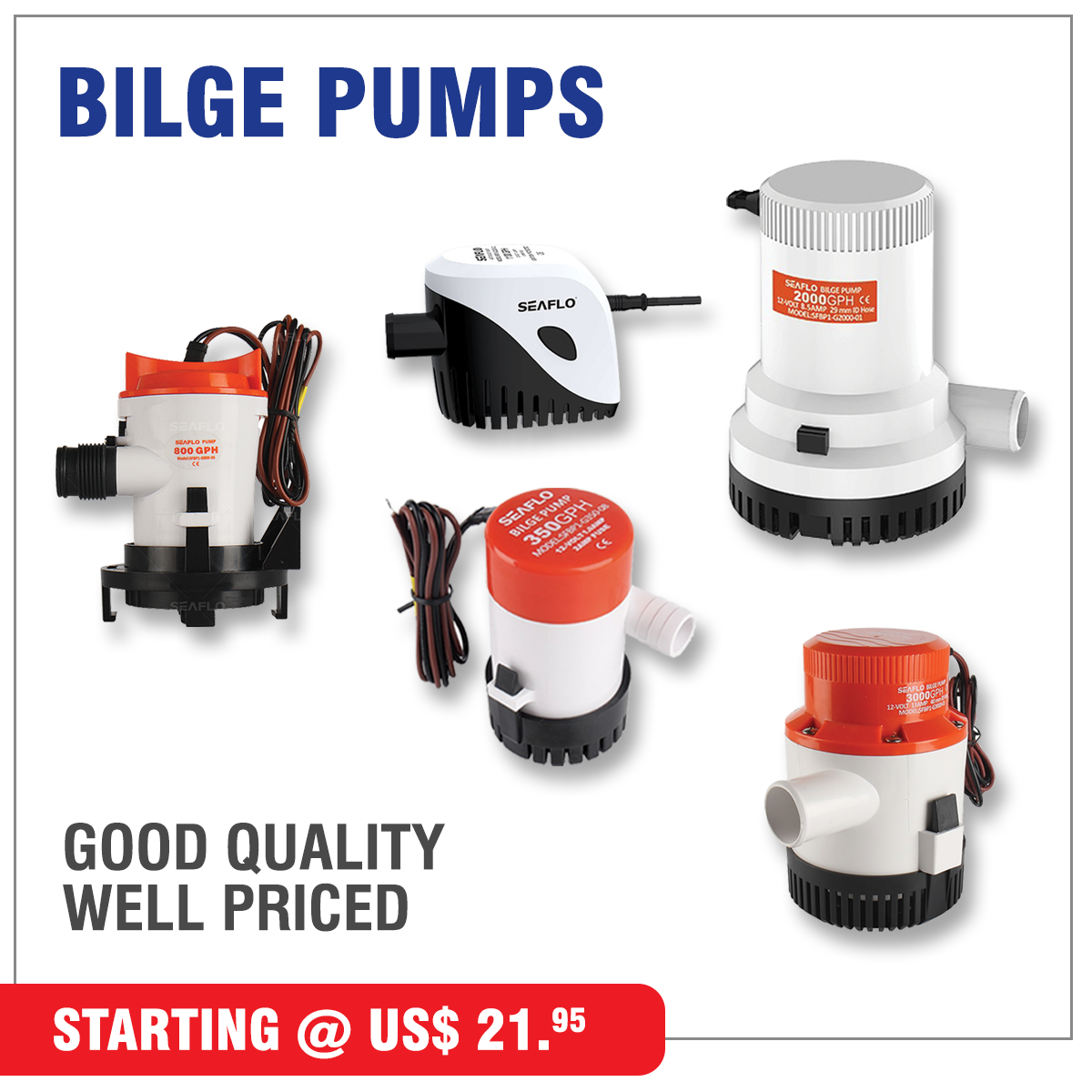 12 Marine Pumps - Budget Marine