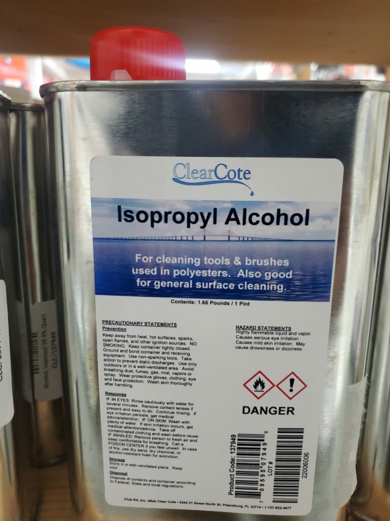 Alcohol, Isopropyl 99.9% Quart - Budget Marine
